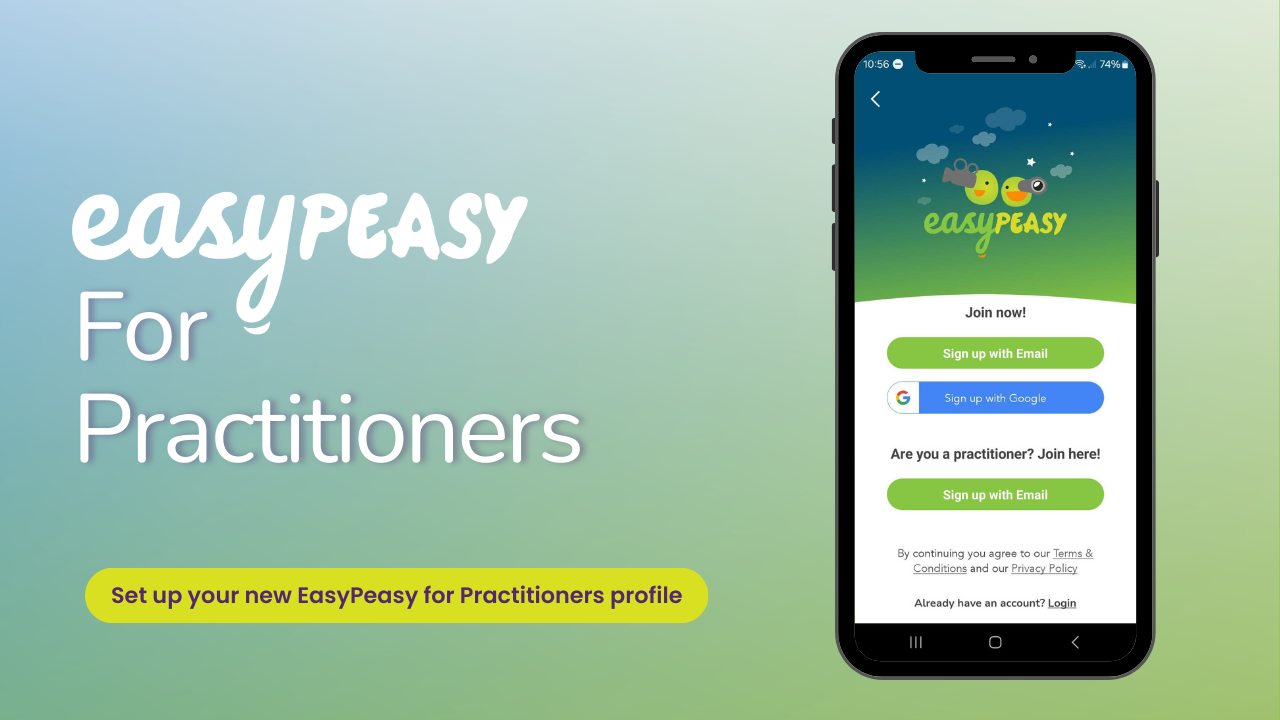 Introducing EasyPeasy for Practitioners